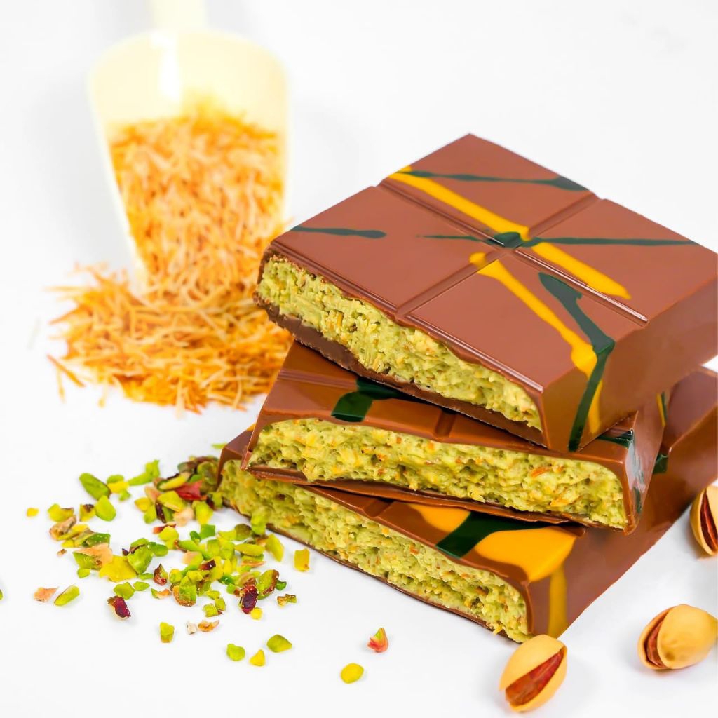 Jual [JUMBO 300gr] COKLAT DUBAI PREMIUM CRISPY PISTACHIO KUNAFA ...