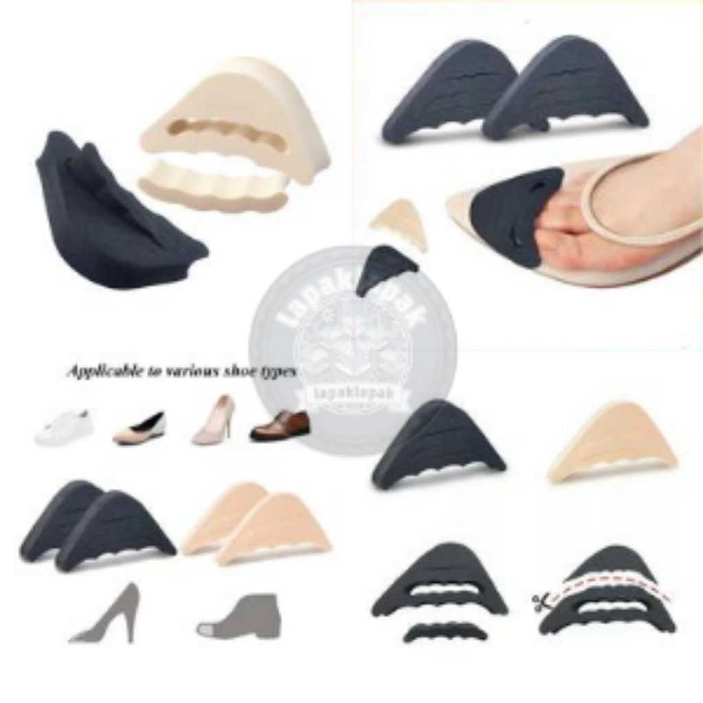 Jual TOE FILLER (insole shoes) Ganjalan sepatu depan 1 pasang (2 pcs ...