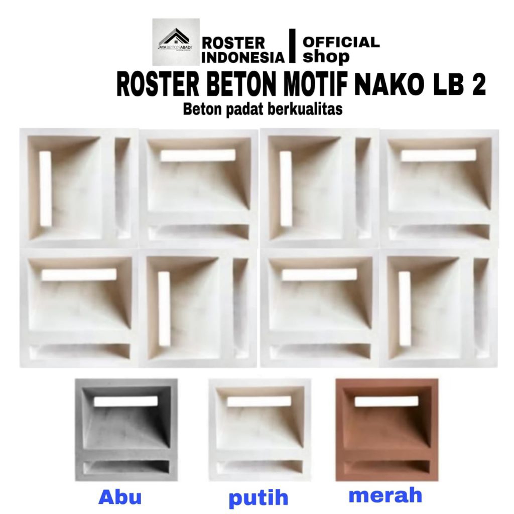 Jual ROSTER BETON MINIMALIS, LOSTER BETON MINIMALIS, Roster lubang ...