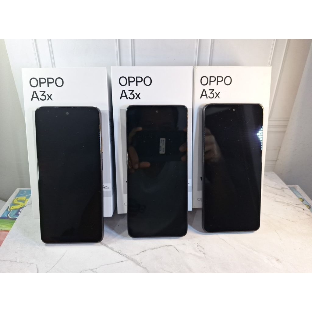 Jual Oppo A3x Ram 4Gb Rom 64Gb Ex Garansi Resmi Cek Deskripsi | Shopee ...
