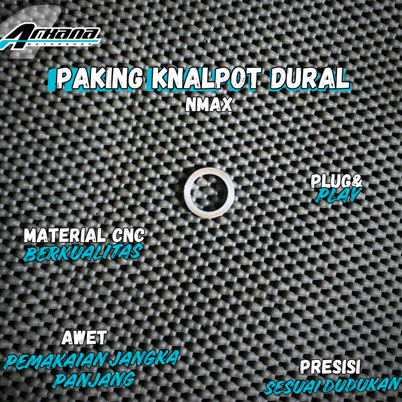 Jual Packing paking knalpot CNC Dural Motor Universal Motor nmax ...