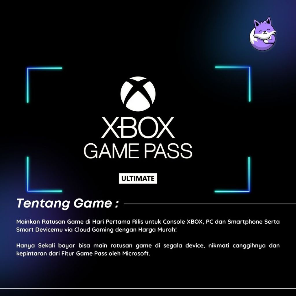 Jual XBOX Gamepass / Game Pass Ultimate & Game Pass PC Original ...