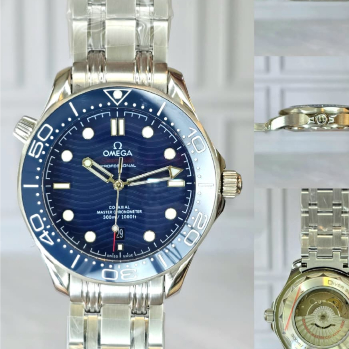 Jual Omega Diver 300M 007 Jamed Bond 42mm Super Quality Blue Dial ...