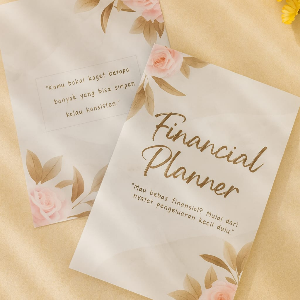 Jual Financial Planner A5 Buku Catatan Keuangan Bulanan – Budget ...