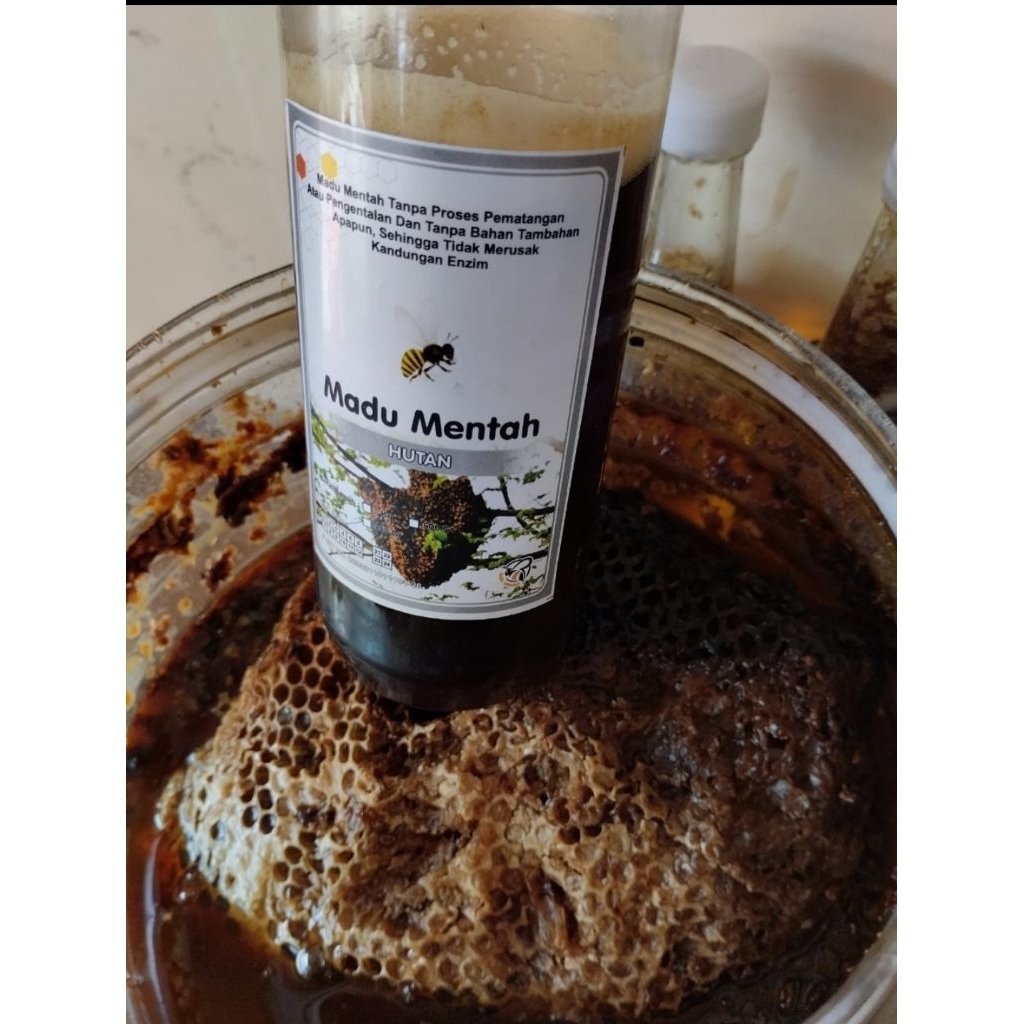 Jual MADU HUTAN APIS DORSATA 100% MURNI | Madu Mentah Amanah | | Shopee ...