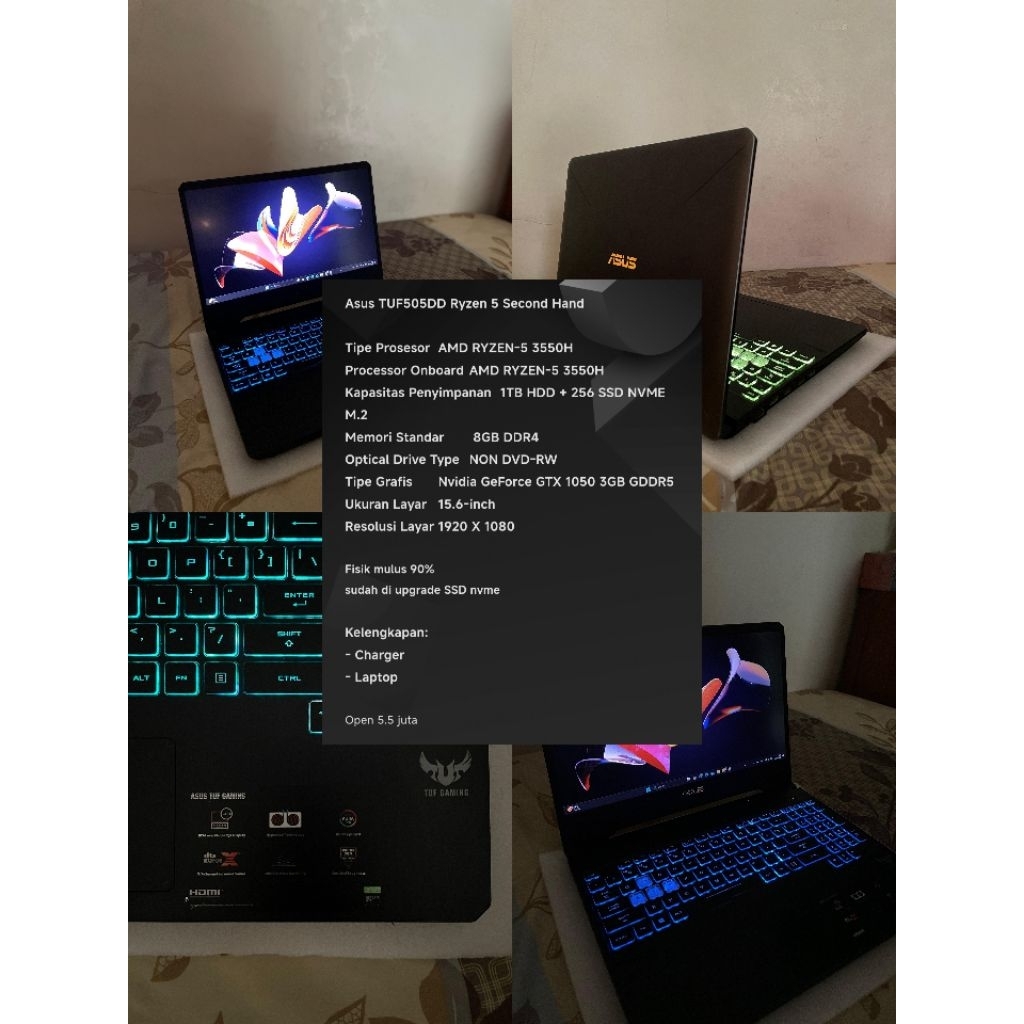 Jual Laptop Gaming Asus Second | Shopee Indonesia