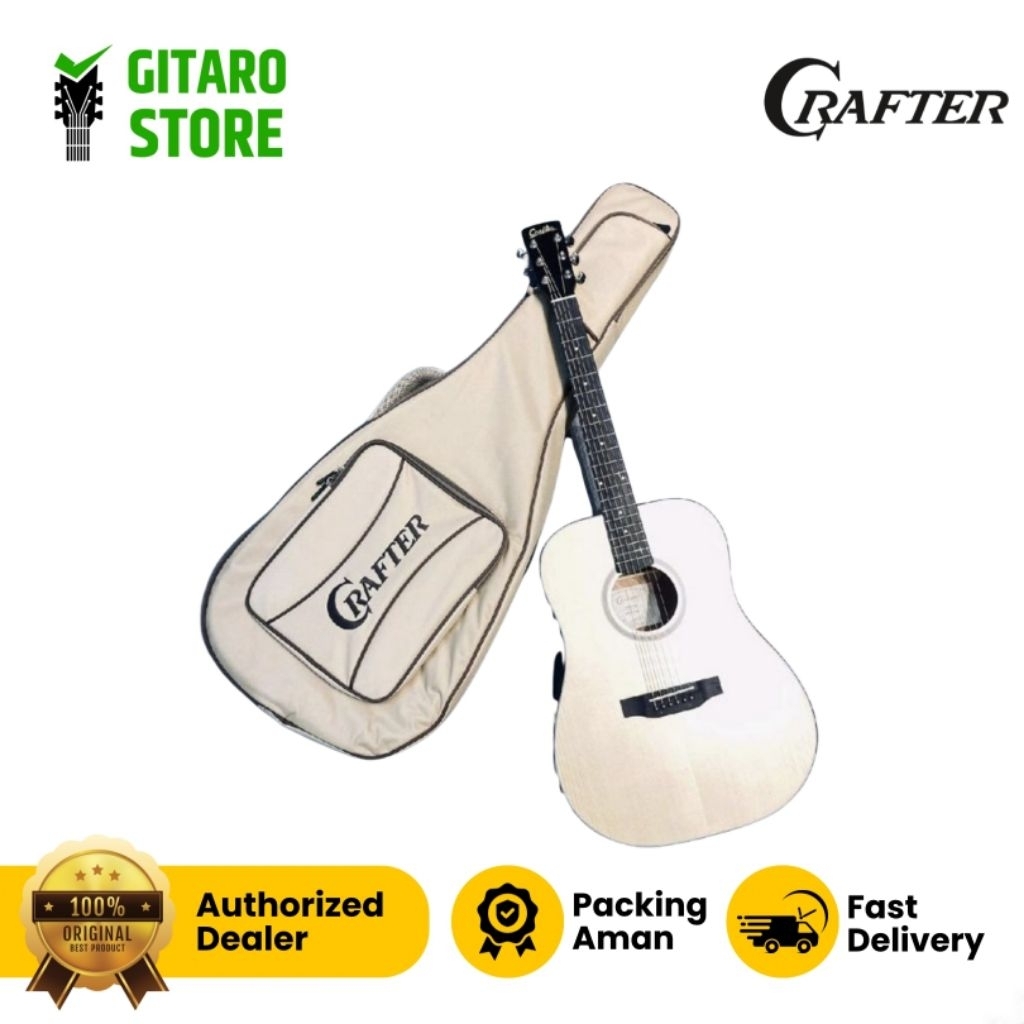 Jual Gitar Akustik Crafter Lite D16 E Plus Gigbag Gitar Crafter Lite ...