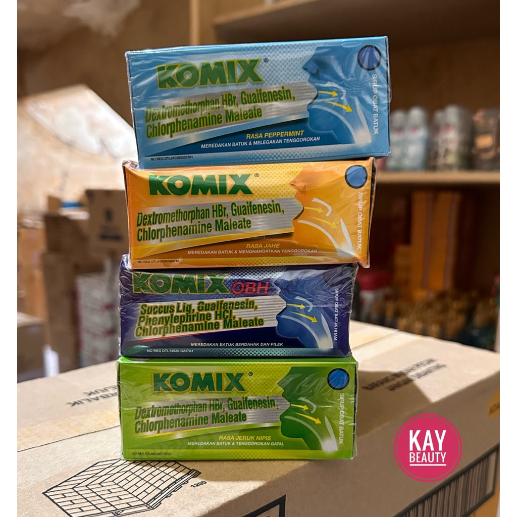Jual Komix Batuk Box 30 sachet x @7ml* | Shopee Indonesia