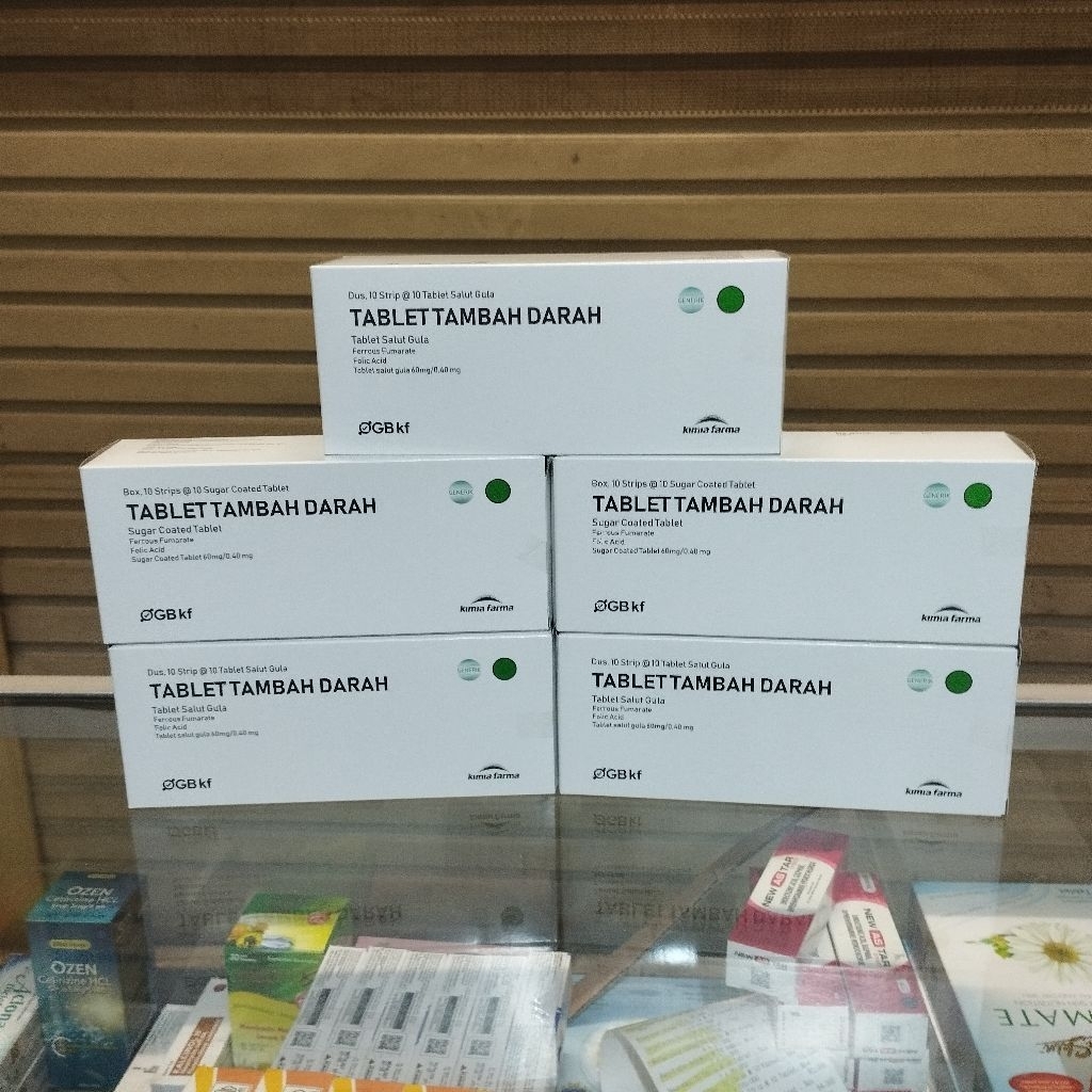 Jual Tablet Tambah Darah Kimia Farma Box 100 Tablet Expired April 2028 ...