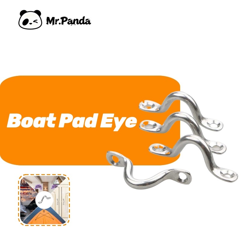 Jual M5 Boat Pad Eye Strap 304 Stainless Steel Ceiling Hook Kayak Eye ...