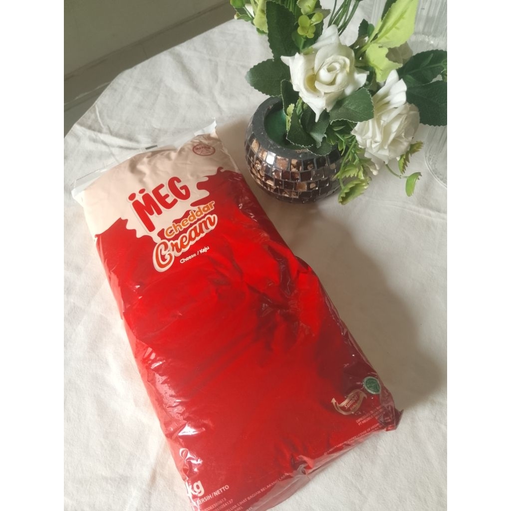 Jual meg Cheddar krim keju 2 kg | Shopee Indonesia