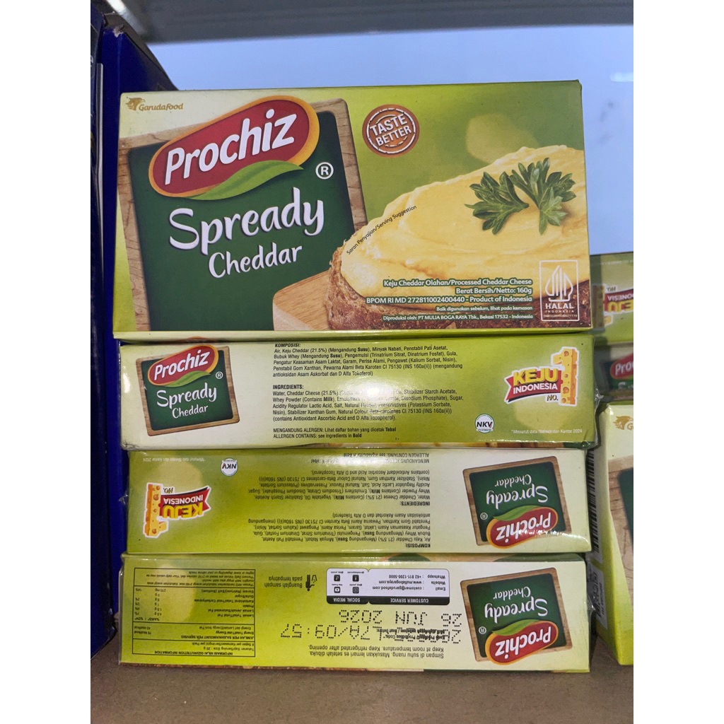 Jual Prochiz Spready Keju Oles 160g | Shopee Indonesia