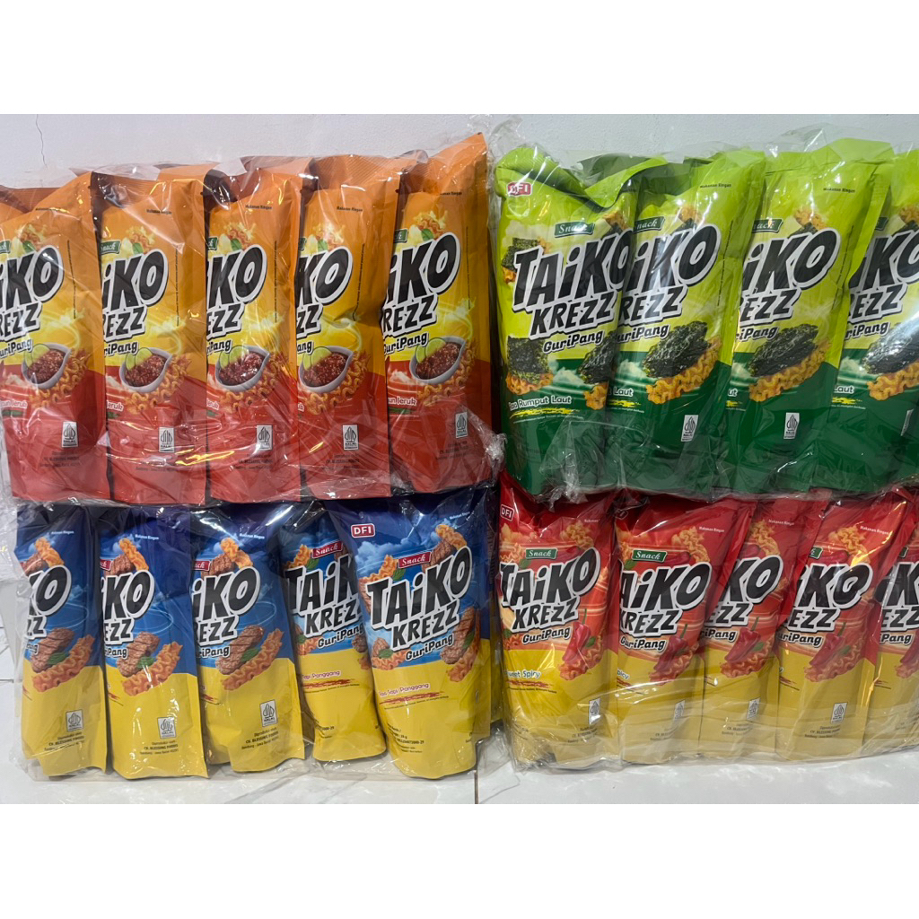 Jual Snack TAIKO KREZZ Guripang @28gr ( isi 10 pcs ) | Shopee Indonesia