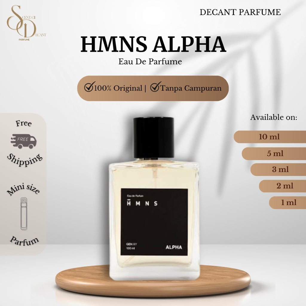 Jual Alpha HMNS Decant for Men | Shopee Indonesia