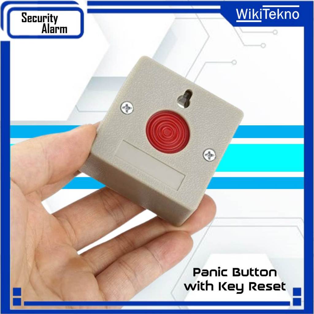 Jual Panic Button Alarm - Hold up Button with Key Reset | Shopee Indonesia