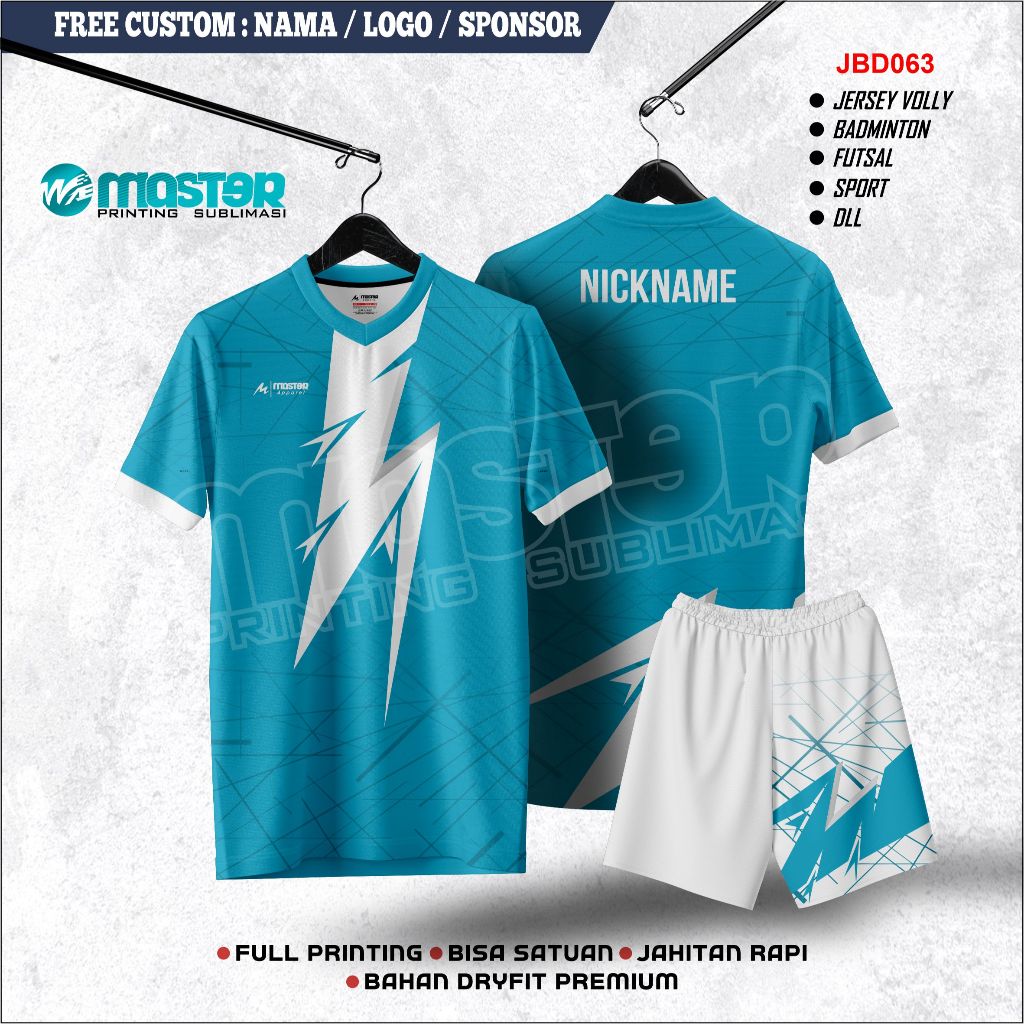 Jual JERSEY BADMINTON || CUSTOM | TENIS MEJA || VOLY II FUTSAL II ...