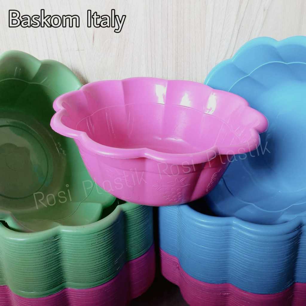 Jual 50 BIJI Baskom Italy Basi Nasi Hajatan Besek Serbaguna Murah ...