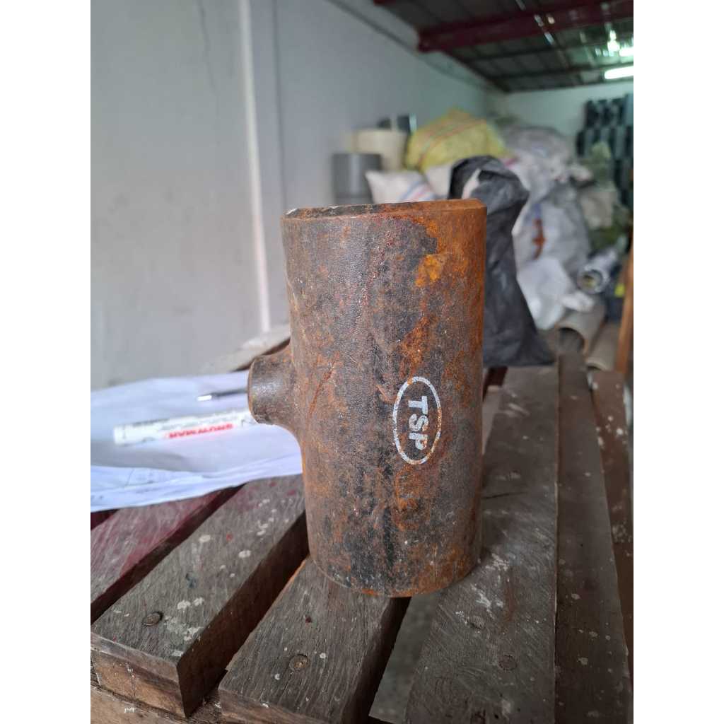 Jual Tee BS SCH 40 Type Las | Merk TSP Ukuran 4 x 1 Inch | Ex-proyek ...