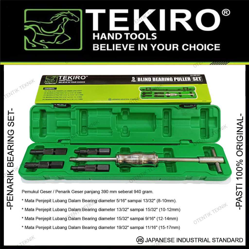 Jual TEKIRO TREKER PENARIK LAHAR DINDING BEARING ISI 5PCS - TRACKER AS ...