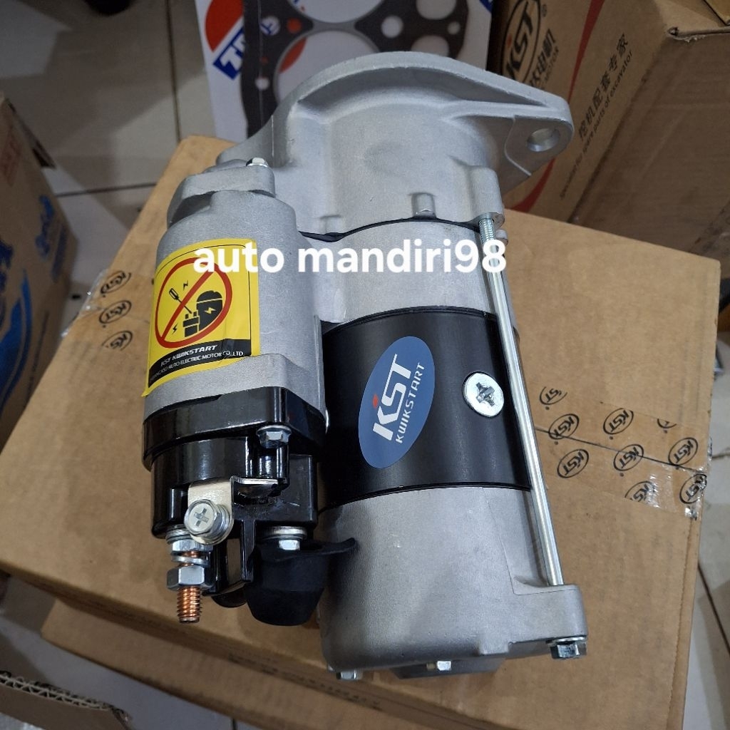 Jual DINAMO STARTER 24VOLT 5.0KW 11T HINO 500/JO8E MEREK KST STARTER ...