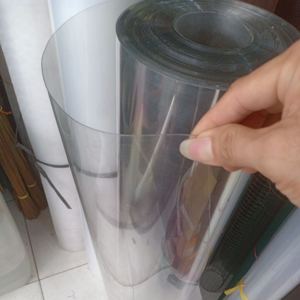 Jual plat pvc bening kaca tebal 0,8mm lebar 100cm (per meter) | Shopee ...