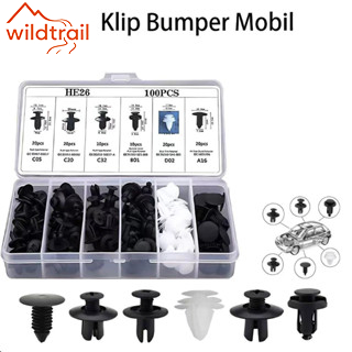 Jual 【100PCS】Baut Rivet Mobil Rivet Screw Baut Body Mobil Universal ...