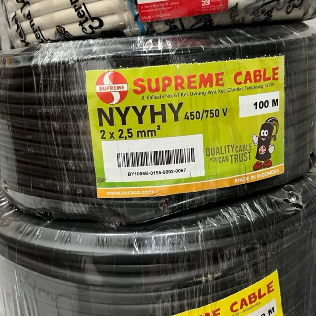 Jual Kabel NYYHY 2x2,5mm Supreme 100m Original | Shopee Indonesia