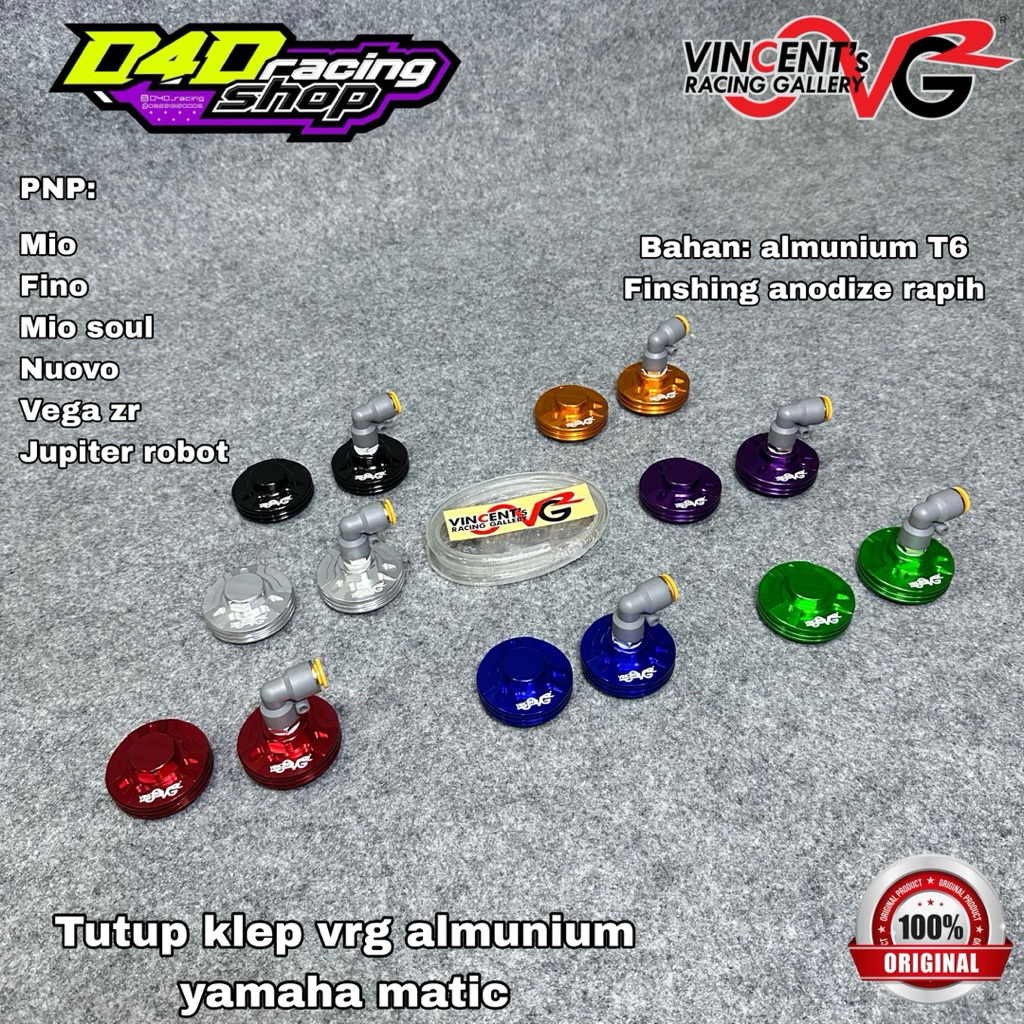 Jual TUTUP KLEP MIO VRG CNC PNP NOUVO VEGA JUPITER SLEEP ENGINE ...
