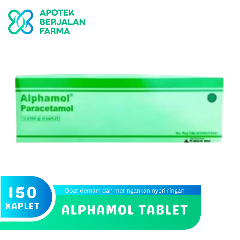 Jual Alphamol Kaplet 600mg Box isi 15 Strip | Shopee Indonesia