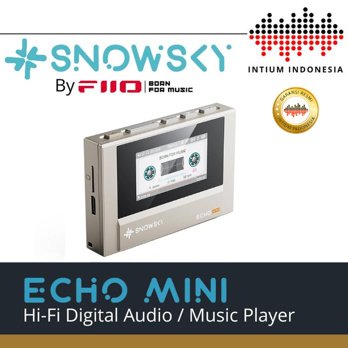 Jual FiiO Snowsky ECHO MINI Titanium Gold Portable High-Res Lossless ...
