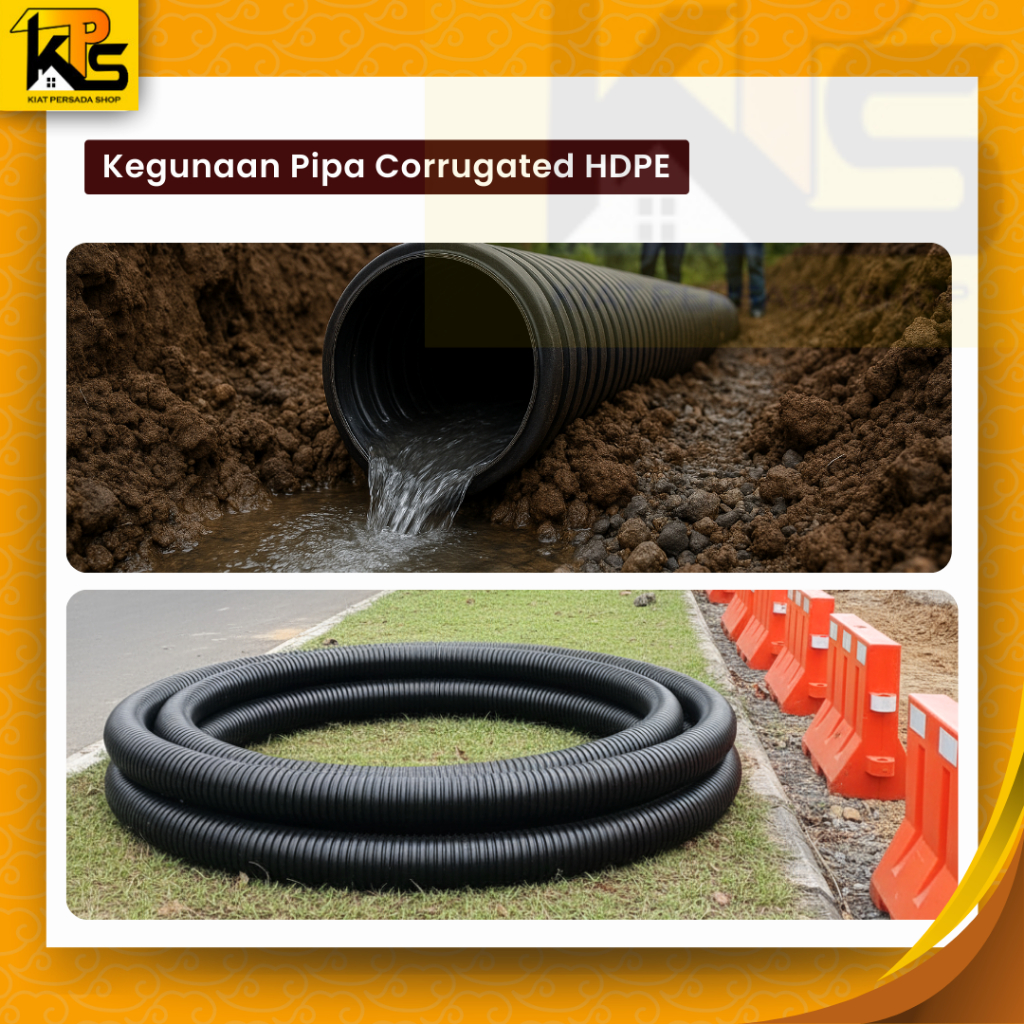 Jual Pipa Perforated - Pipa Hdpe Corrugated - Geopipe 6 Inch Per Roll ...