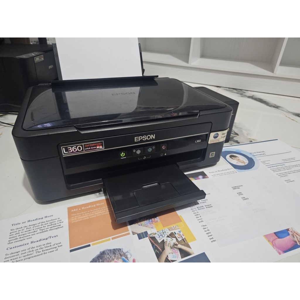 Jual PRINTER EPSON L360 NORMAL (SECOND) | Shopee Indonesia
