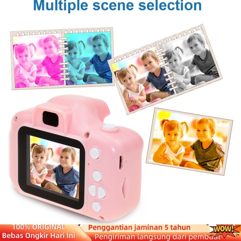 Jual (COD/Gratis Ongkir) Kamera Anak Mini Digital Layar HD 3 Megapixel ...