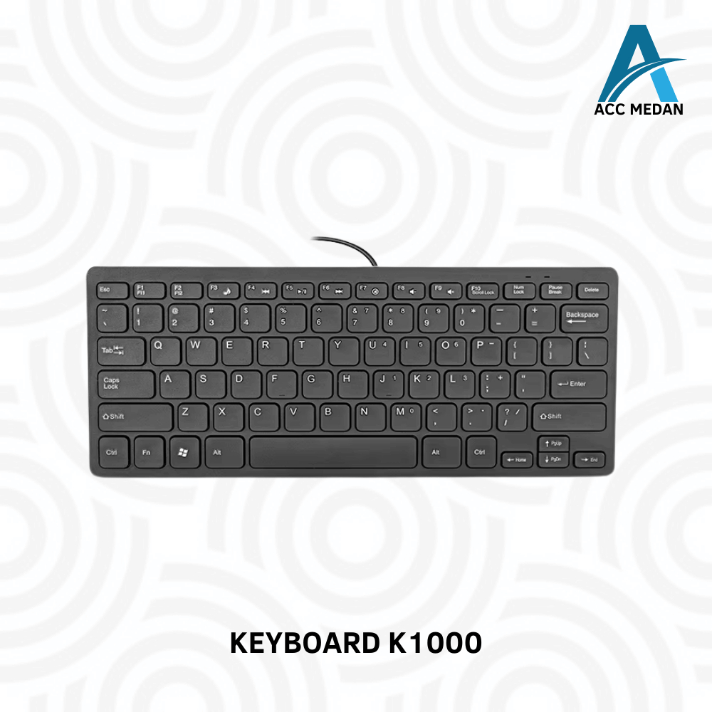 Jual KEYBOARD MINI K1000 KABEL DAN WIRELESS | Shopee Indonesia