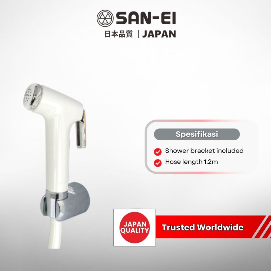 Jual SAN-EI Toilet Shower SN75C-White | Toilet Shower | Jet Shower | Shopee Indonesia