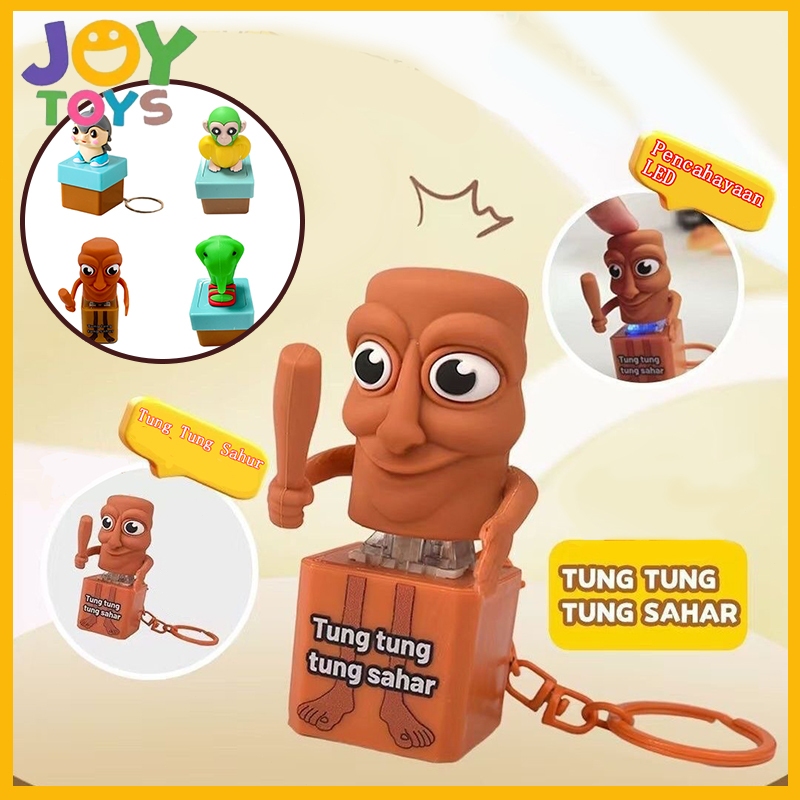 Jual JOY Mainan Viral Anomali Tung tung tung Sahur Gantungan Kunci Tung ...