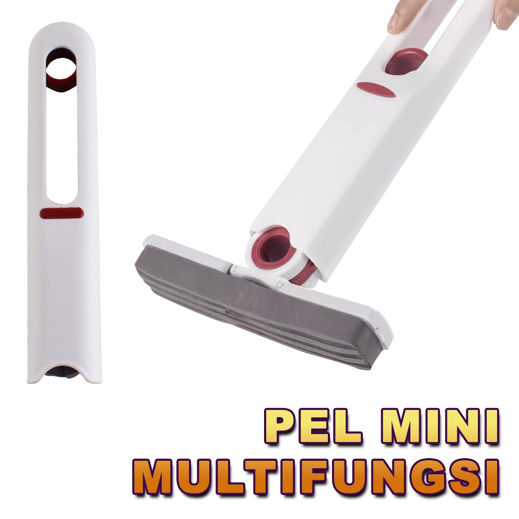 Jual Alat Pel Mini Mop Spons Portable Alat Pel Lipat Mini Mop ...