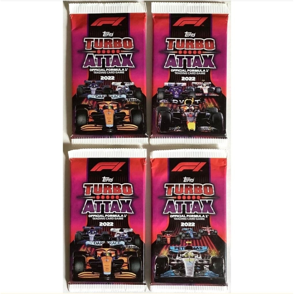 Jual 4x 2022 Topps Turbo Attax Official Formula 1 Trading Card Game ...