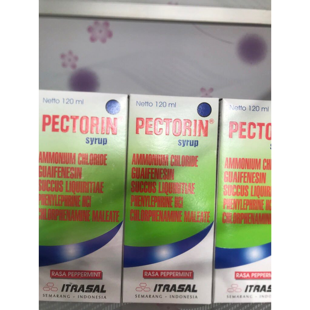 Jual Pectorin syrup 100ml untuk batuk dan flu | Shopee Indonesia