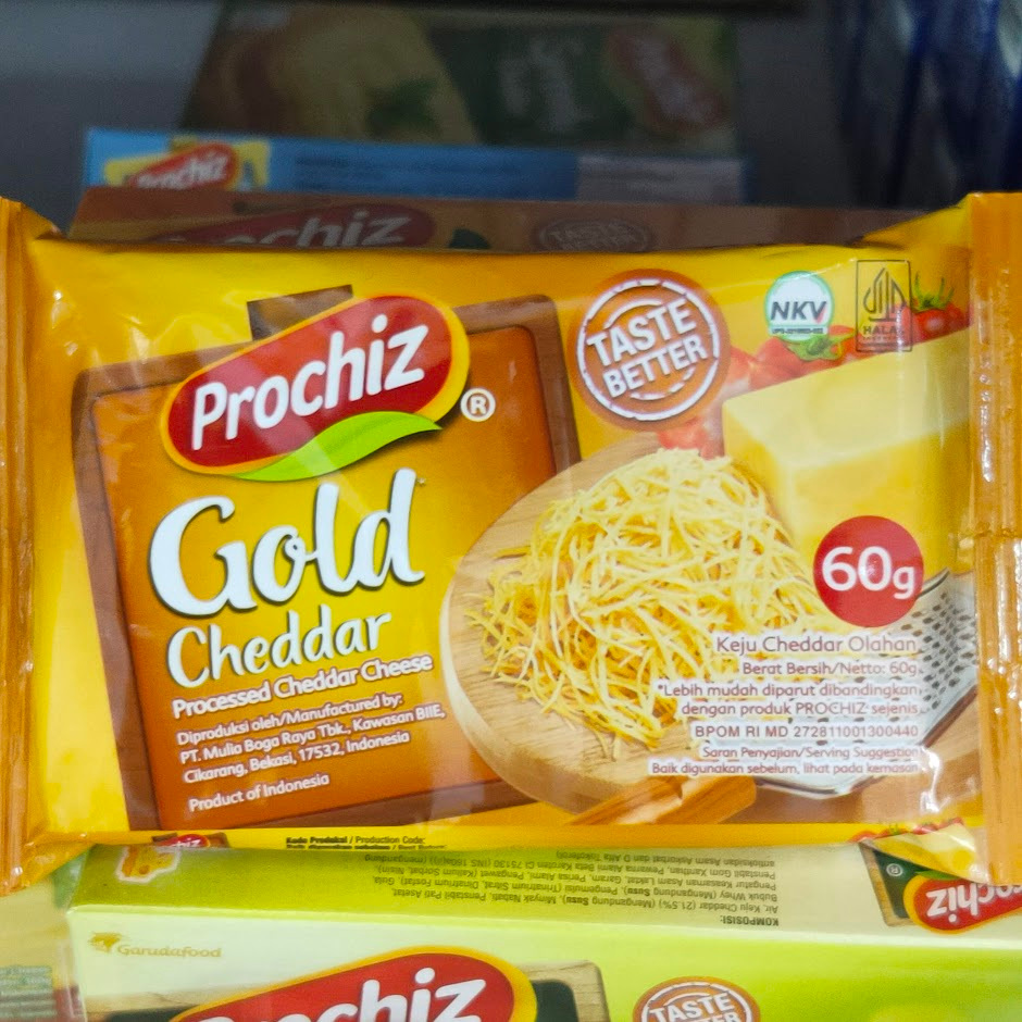 Jual PROCHIZ Gold Cheddar 60gr | Shopee Indonesia