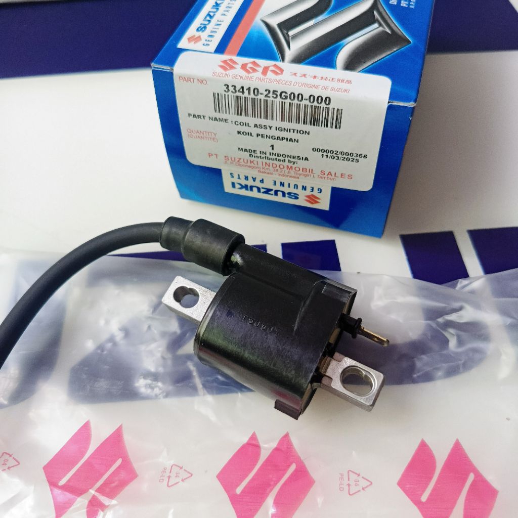 Jual COIL KOIL PENGAPIAN SUZUKI SATRIA FU 150 MP31 ORIGINAL SGP 33410-25G00-000 | Shopee Indonesia
