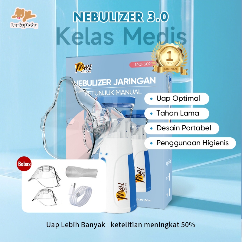 Jual MCI Pernapasan Portable Handheld Inhaler Mesh Nebu Nebulize ...