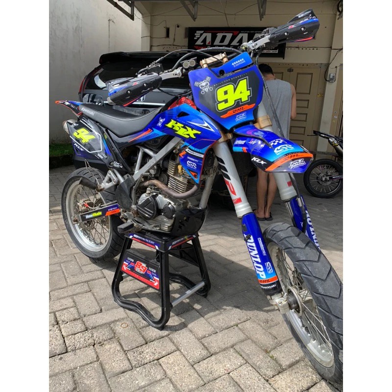 Jual Decal Stiker KLX BF- crf450-Dtracker-WR155/klx gordon/CRF /KLX BF full body(Bisa ganti ...