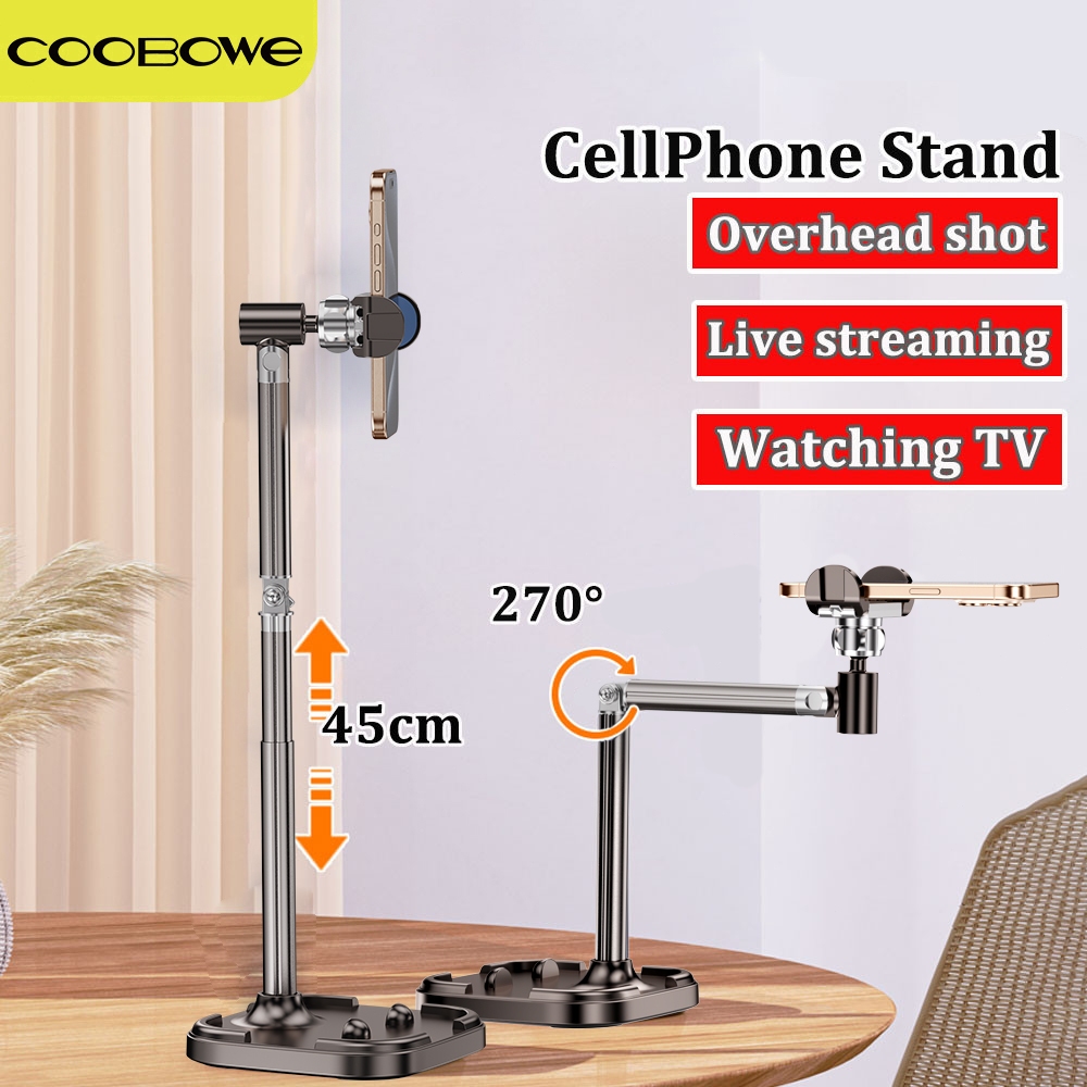 Jual COOBOWE Tablet Stand Holder Handphone Aluminium Pegangan Hp ...