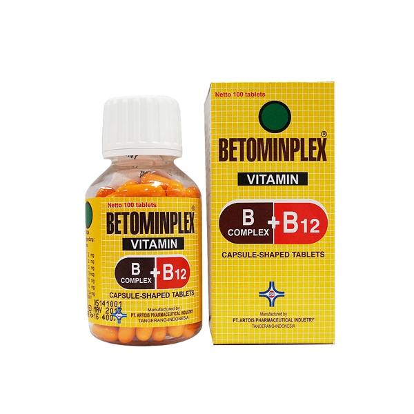 Jual Vitamin Betominplex B + B12 / B Kompleks | Shopee Indonesia