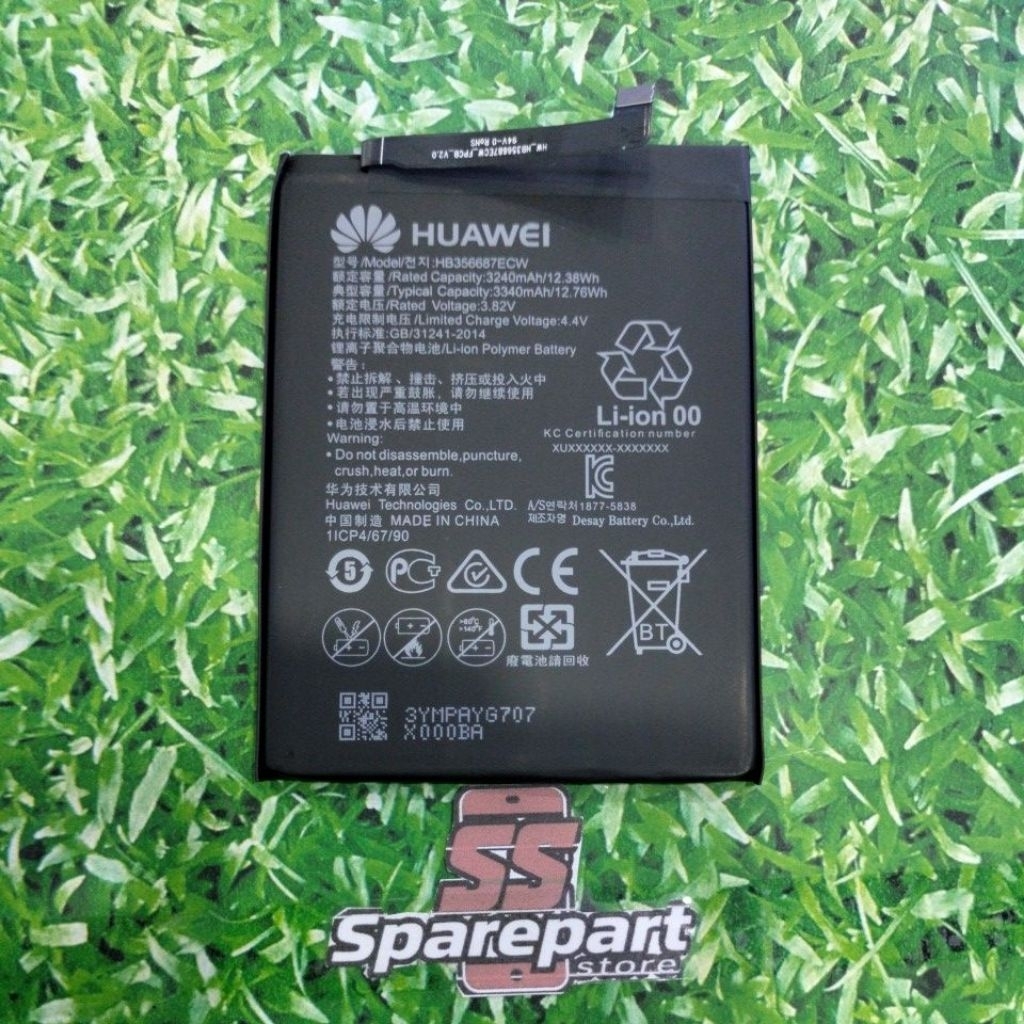 Jual BATT BATTERAI HB356687ECW HUAWEI NOVA 3i / NOVA 2i / MATE 10 LITE ...