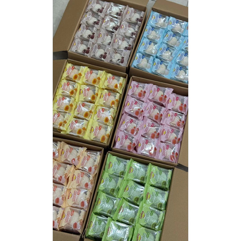Jual 1 DUS CONLEY MOCHI ANEKA RASA KEMASAN MINI ISI 60X30GR KUE VIRAL ...