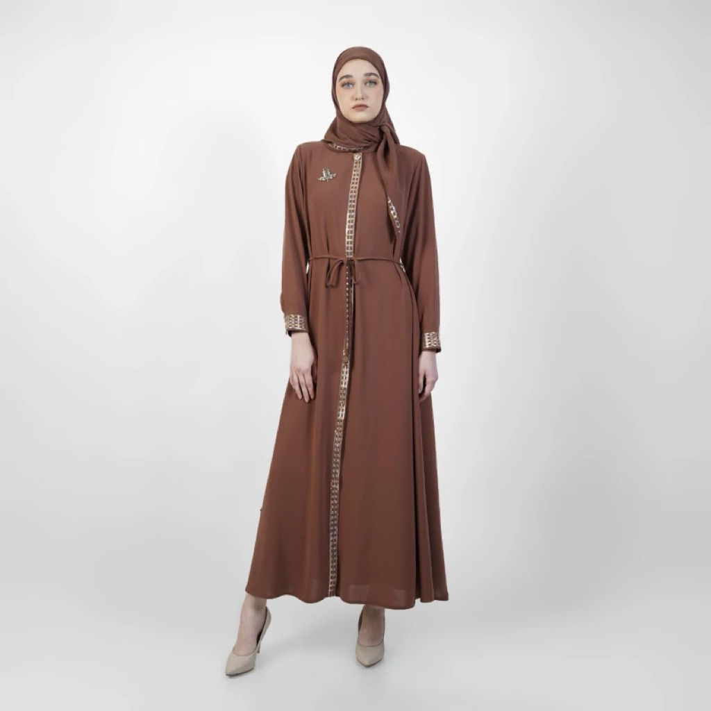Jual ABAYA HIKMAT FASHION ORIGINAL C6630 | Shopee Indonesia