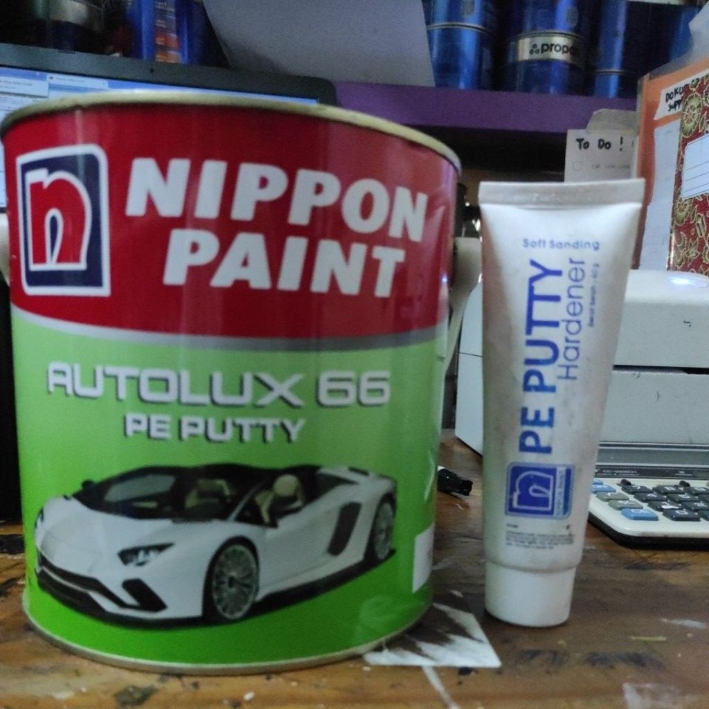 Jual DEMPUL AUTOLUX 66 PE PUTTY GALON / DEMPUL NIPPON PAINT | Shopee ...