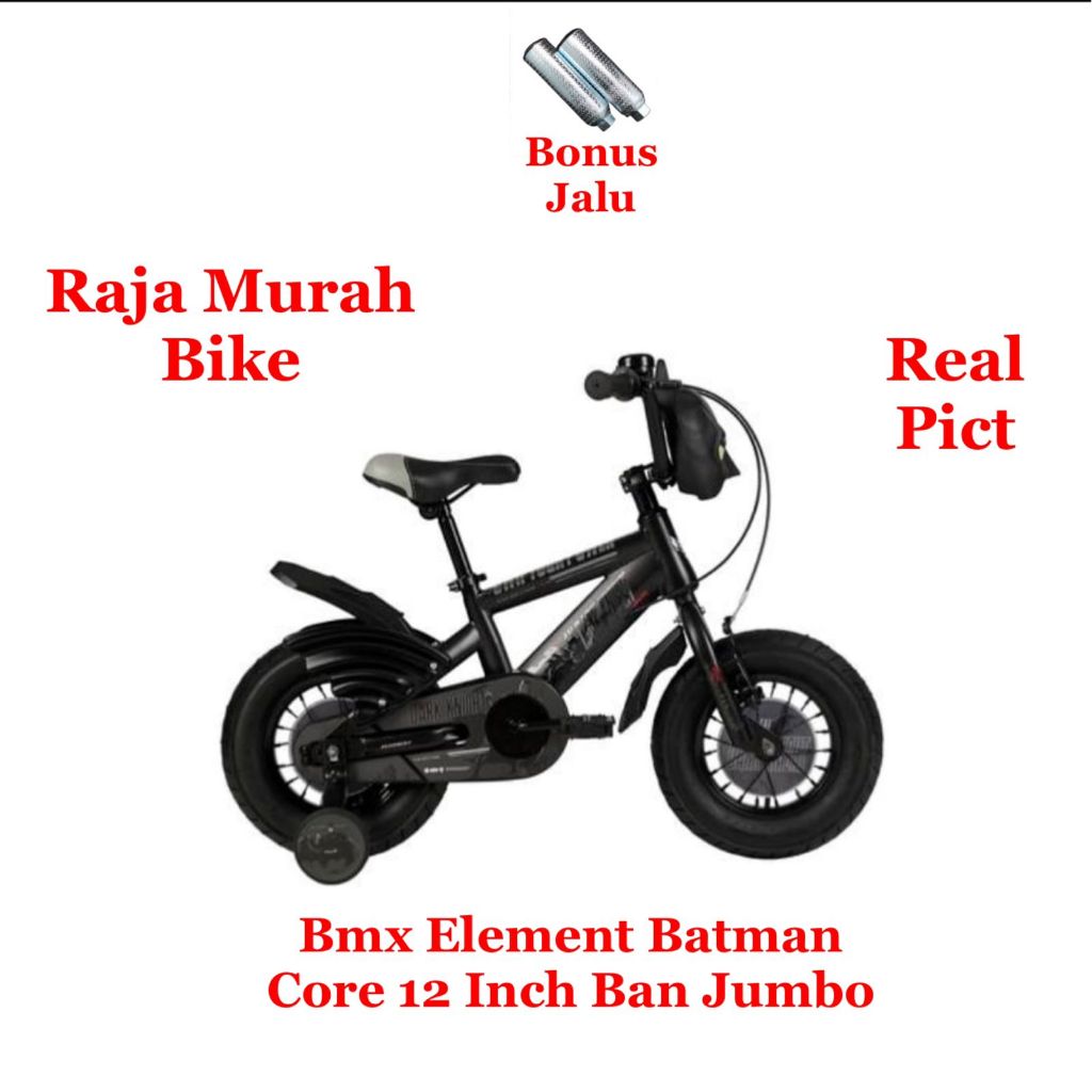 Jual Sepeda Anak Bmx 12 Inch Element Batman Core Sepeda BMX Element ...